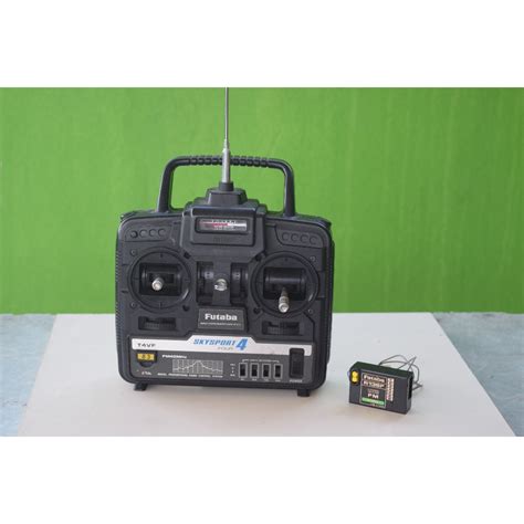 Remote Control Radio Futaba Skysport 4c With Receiver Tv And Home