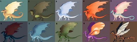 Wings Of Fire Adopts Main Tribes By Samdeer On Deviantart