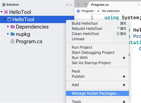 Creating NET Core Global Tools On MacOS Visual Studio Blog