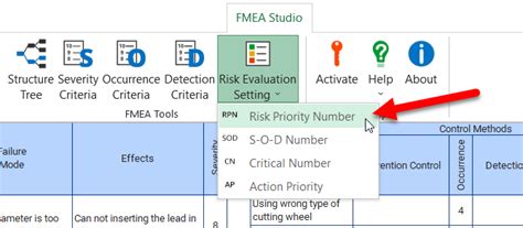 Create And Edit An Aiag Pfmea Iqasystem