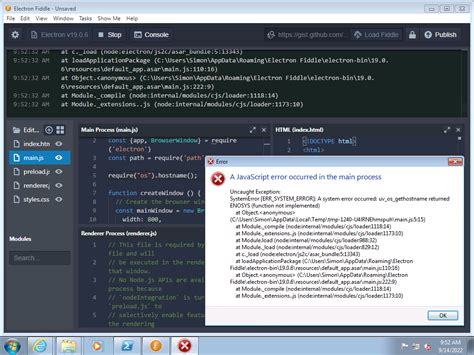 Bug Win Can T Open Electron App After Upgrade To V X X Issue Electron Electron