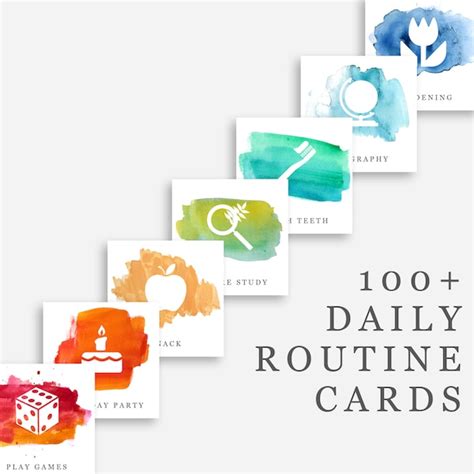 Daily Routine Etsy