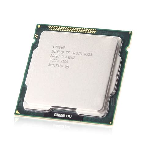 Processeur Cpu Intel Celeron G550 Sr061 Fc Lga 1155 Dual Core 2 60ghz 2mo 5gt S Monsieurcyberman