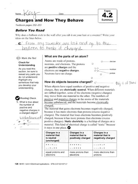 50 Electric Charge Worksheets For 10th Class On Quizizz Free