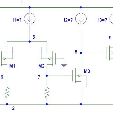 A Selected Configuration For A Three Stage Operational Amplifier Download Scientific Diagram