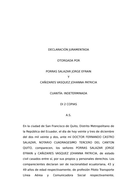 Decla Adopcion Derecho Constitucional UMET Studocu