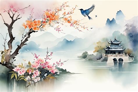 国风水墨画图片 国风水墨画素材 国风水墨画模板 设图网
