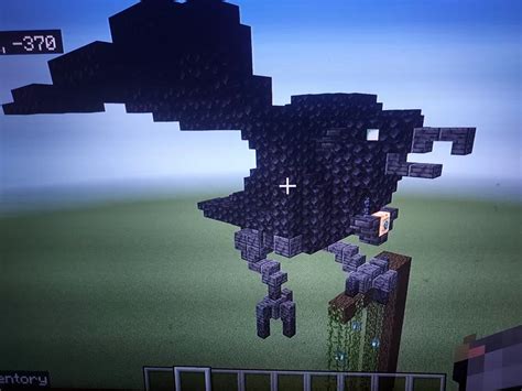Giant Crow Wearing Witches Eye Minecraft Map