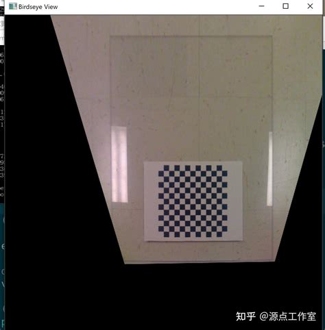 基于python实现相机标定正畸并生成鸟瞰图 知乎
