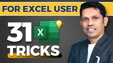 31 Excel Tricks That Everyone Should Know Youtube
