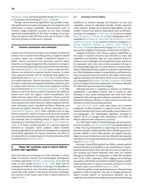 Machine Learning Applications To Non Destructive Defect Detection In Horticultural Products Pdf