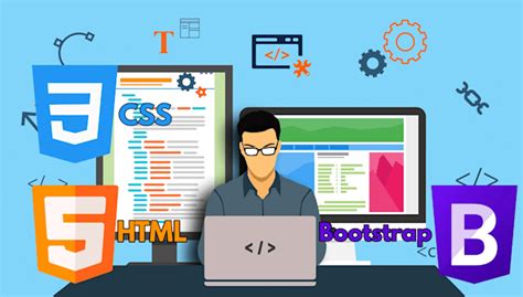 your frontend developer using html css and bootstrap 5 by pandoscar32