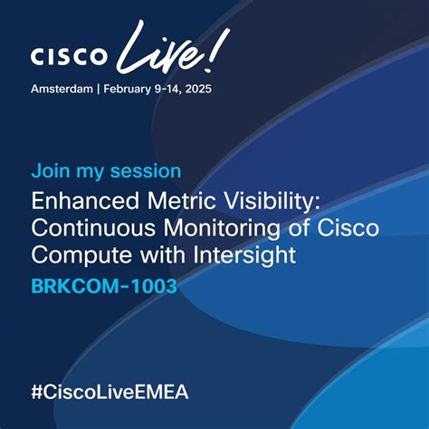 Ciscolive Intersight Monitoring Ucs Cisco Mohit Vaswani