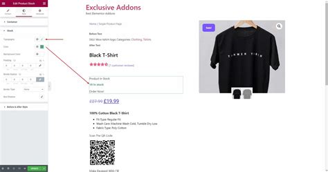 How To Configure And Style Woo Product Stock Widget With Elementor Exclusive Addons
