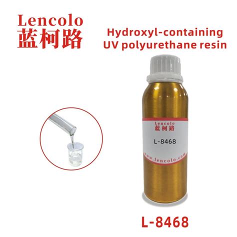 L 8468 Hydroxyl Containing Uv Polyurethane Resin Double Curing Resin Can Be Combined With