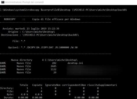 Robocopy Come Copiare Velocemente File E Cartelle In Rete Locale