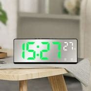 Dengmore Gift 3D LED Digital Clock Wall Deco Glowing Night Mode ...