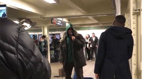 Adam Sandler Performs Raunchy New Songs In Nyc Subway