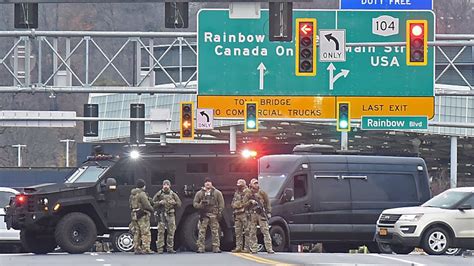 Us Canada Border Closes After Vehicle Explosion At Niagara Falls The Global Herald