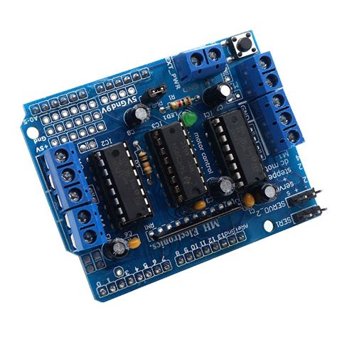 L293d Motor Control Shield Motor Drive Expansion Board For Arduino Satistronics
