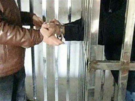 Welding Permanent Shackles Onto Prisoner