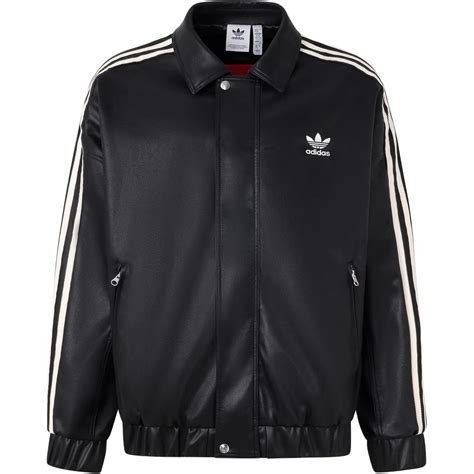 Adidas Originals Feifei Ruan Co Branded Model Leather Jacket Unisex
