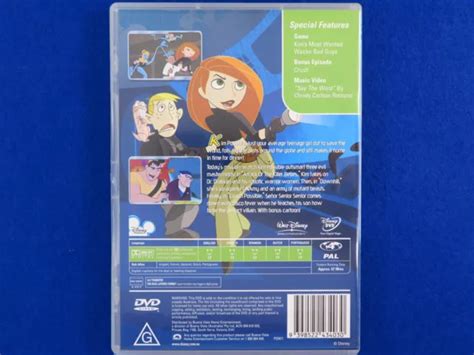 Walt Disney Kim Possible The Secret Files Dvd Region 4 Fast