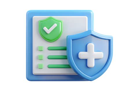 Protective Shield Check Mark With Document Folder D Illustration Data Storage Security