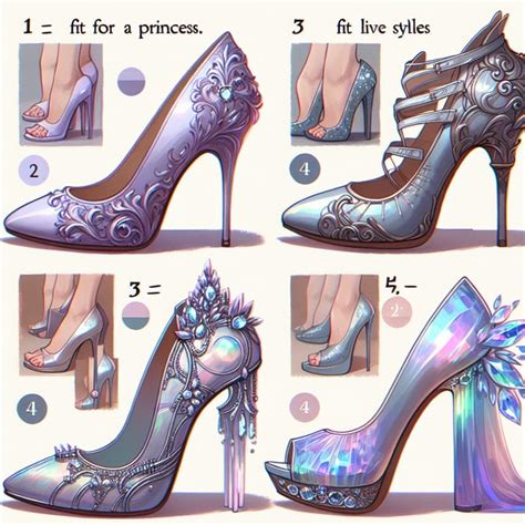 Princess And Fantasy High Heel Styles Opulent And Magical Shoe Collection