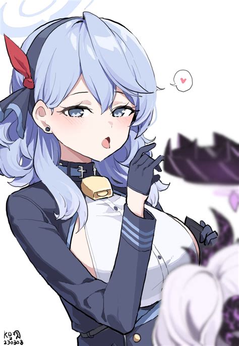 Happy Hiniature Hina Kieharo Via Pixiv Rbluearchive