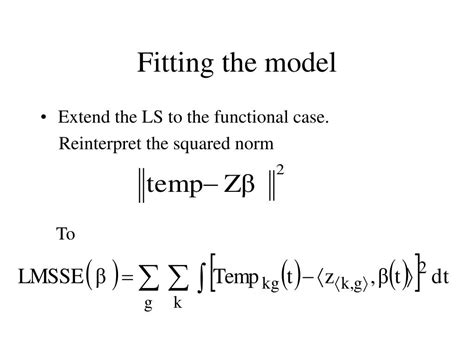 ppt functional linear models powerpoint presentation free download