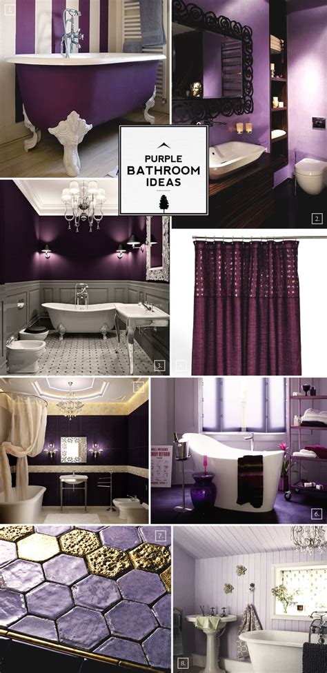 Purple Bathroom Decor Ideas Unleash Your Inner Royalty Artourney