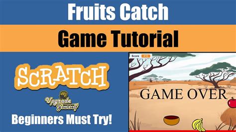Game Tutorial In Scratch How To Make Games In Scratch Scratch Tutorial Youtube