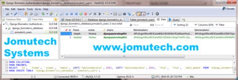 Python Django Biometric Authentication Joseph Mwema Biometrics Engineer
