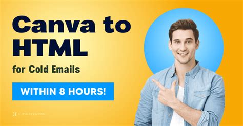 Convert Canva To Html Css For Cold Emails