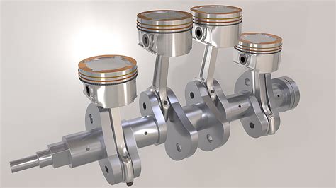Inline 4 Cylinder Wcrankshaft Cg Cookie