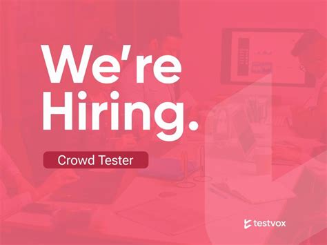 Testvox On Linkedin Hiring Crowdtesters Softwaretesting Freelanceopportunity Joinourteam