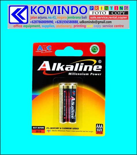 Baterai Abc Alkaline Aa