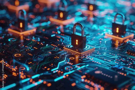 Visual Representation Of A Digital Firewall Shielding Networks From Unauthorized Access And