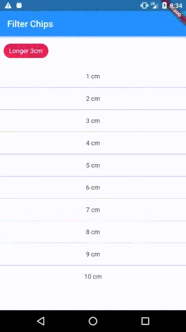 How Can I Make My List Respond To The Search Filtersusing Filter Chips