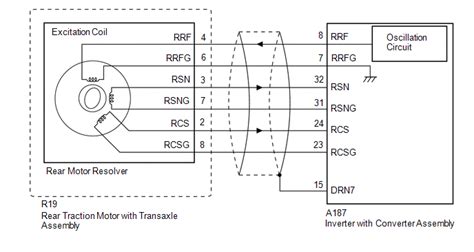 Toyota Corolla Cross Rear Motor Resolver Circuit Hybrid Control System Toyota Corolla Cross Rear Motor Resolver Circuit Hybrid Control System