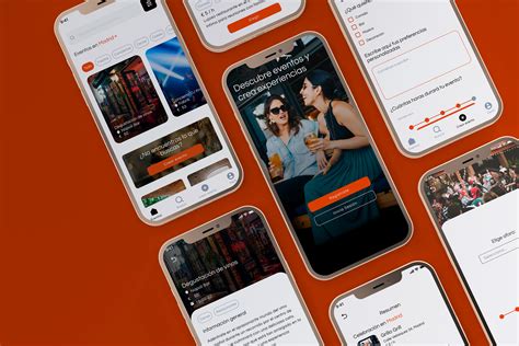 UX UI Design Event App Publish And Create Events On Behance