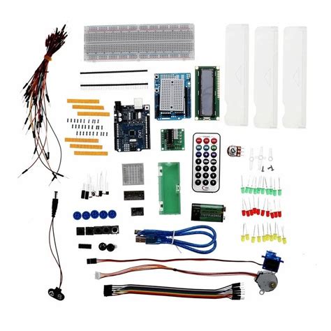 Diy Electronic Starter Kit Compatible With Arduino Uno The
