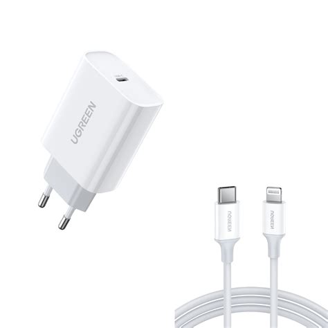 UGREEN 30W USB C Charger With PD3.0 & 1m Lightning Cable | UGREEN EU