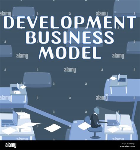 Hand Writing Sign Development Business Model Conceptual Photo Rationale Of How An Organization