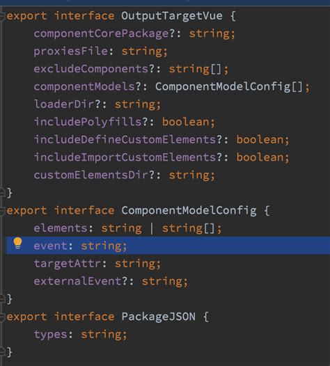 Vue Output Target Has Incorrect Typing · Issue 189 · Ionic Teamstencil Ds Output Targets · Github