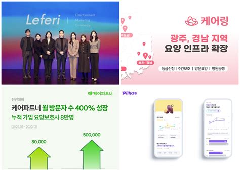 스타트업 단신 레페리 케어링 보살핌 필라이즈 집지켜 팀빌더 플래텀