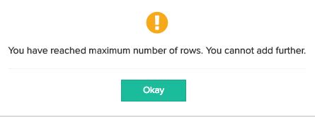 Limit The Maximum Number Of Entries For SubForm ManageEngine AppCreator Help