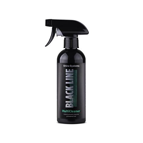 BLACK LINE MultiCleaner – универсальное средство для химчистки - Shine ...