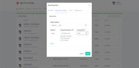 nginx proxy manager npm 當 revers proxy server docker [jonathan s wiki 筆記]